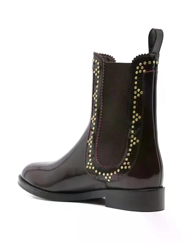 AQUAZZURA Studded Chelsea Boots