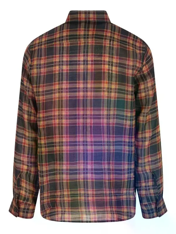 Saint Laurent Cassandre Checks Pocket Shirt