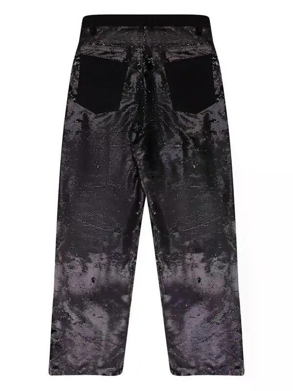 WHO DECIDES WAR BY EV BRAVADO Sequin Pocket Trousers