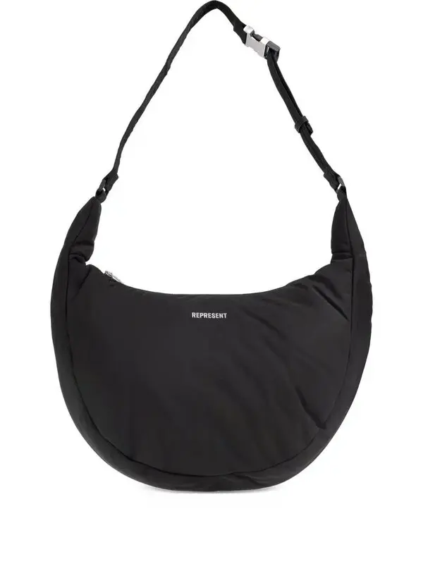 REPRESENT Adjustable Strap Shoulder Bag - Black