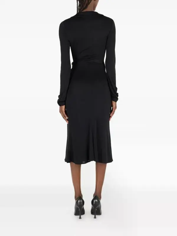 Roberto Cavalli V-neck Dress