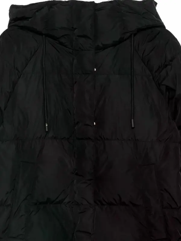 Max Mara Hooded Quilted Coat