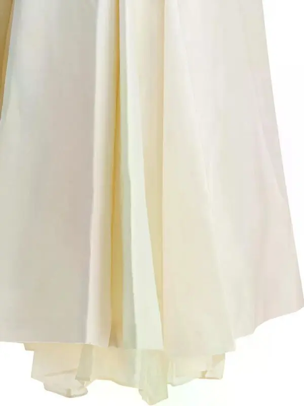 SANDBEIGE Layered Hem Skirt - Neutrals