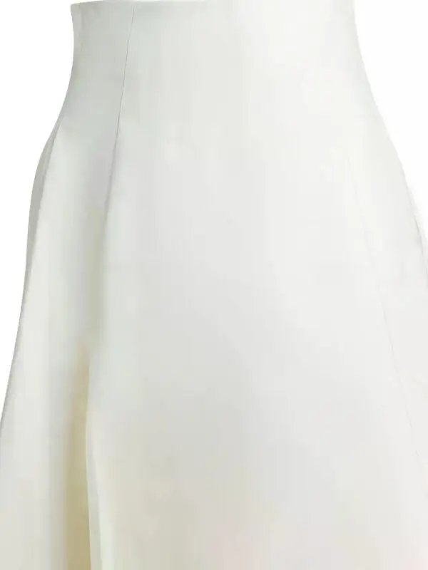 SANDBEIGE Layered Hem Skirt - Neutrals