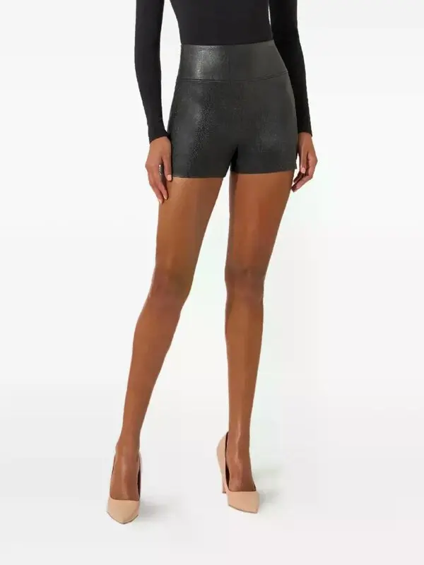 Wolford Snakeskin-effect Shorts