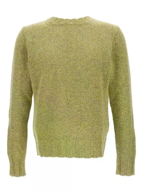 CUSTOMER LOVERS Crew-neck Wool Sweater