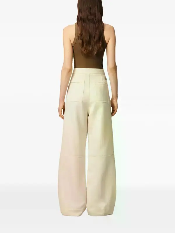 AMI Paris Wool Zipped Trousers
