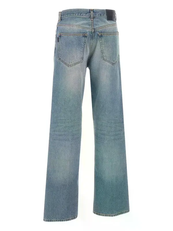 HAIKURE Five-pocket Jeans With Logo Patch