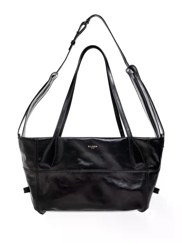 Balmain Logo-print Tote Bag - Black