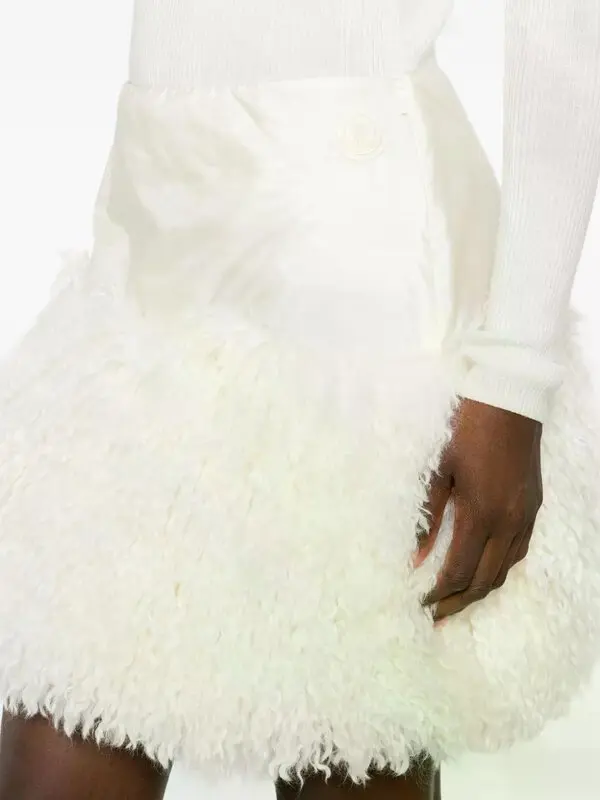 Moncler Fluffy Trim Skirt