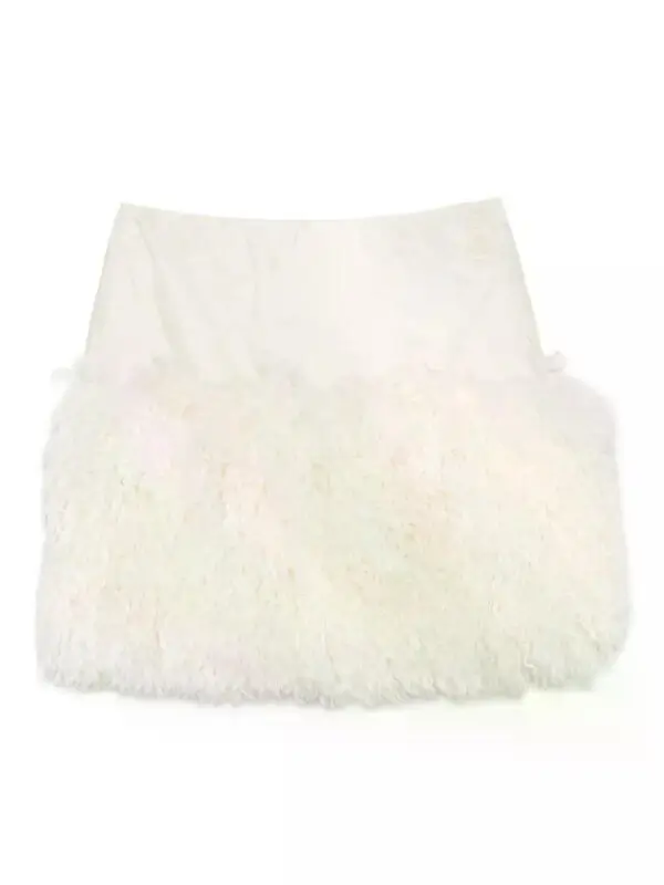 Moncler Fluffy Trim Skirt