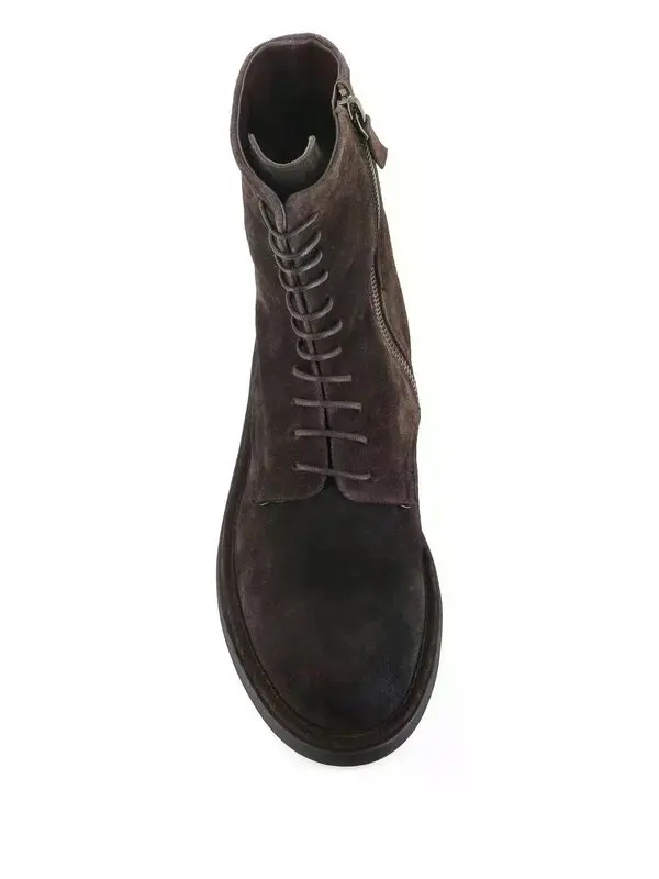 ALEXANDER HOTTO Lace-up Zip Boots