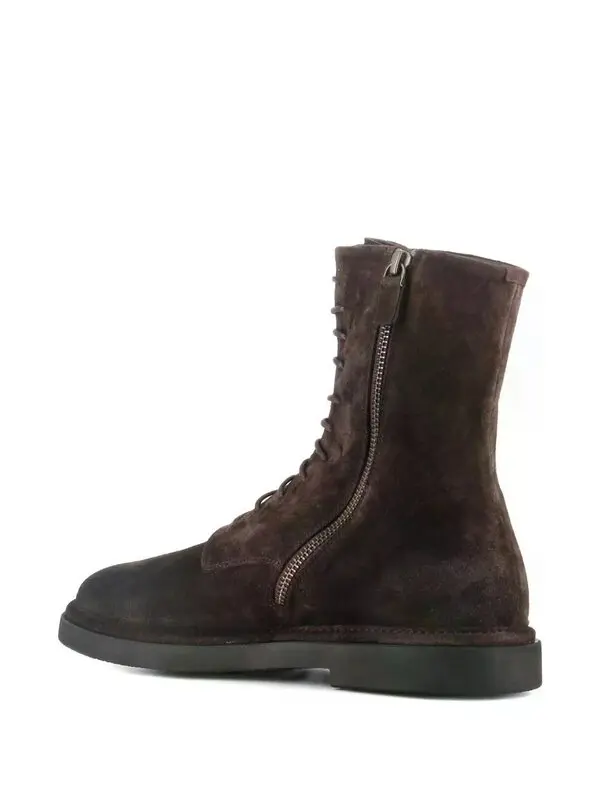 ALEXANDER HOTTO Lace-up Zip Boots