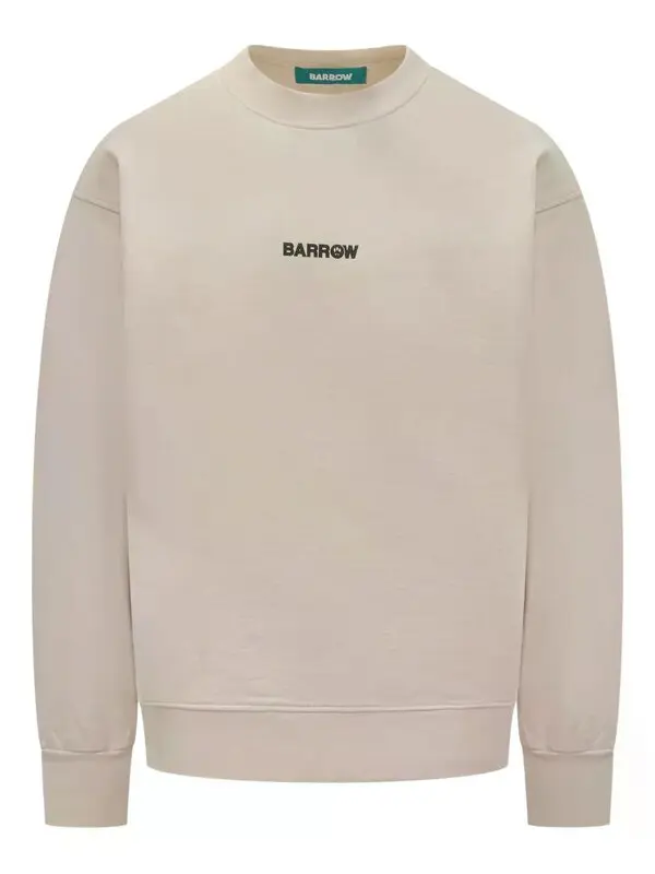 BARROW Graphic-print Crew-neck Sweatshirt