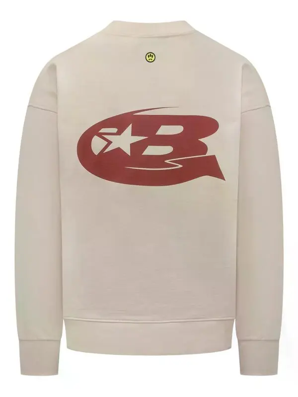 BARROW Graphic-print Crew-neck Sweatshirt