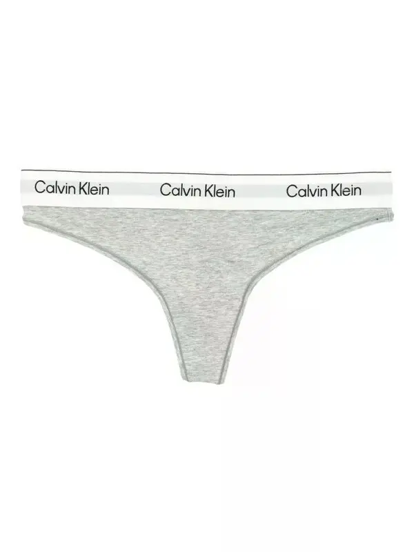 Calvin Klein Logo-waistband Thong