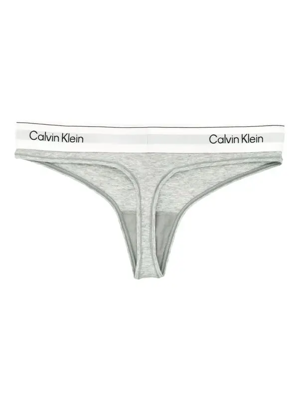 Calvin Klein Logo-waistband Thong