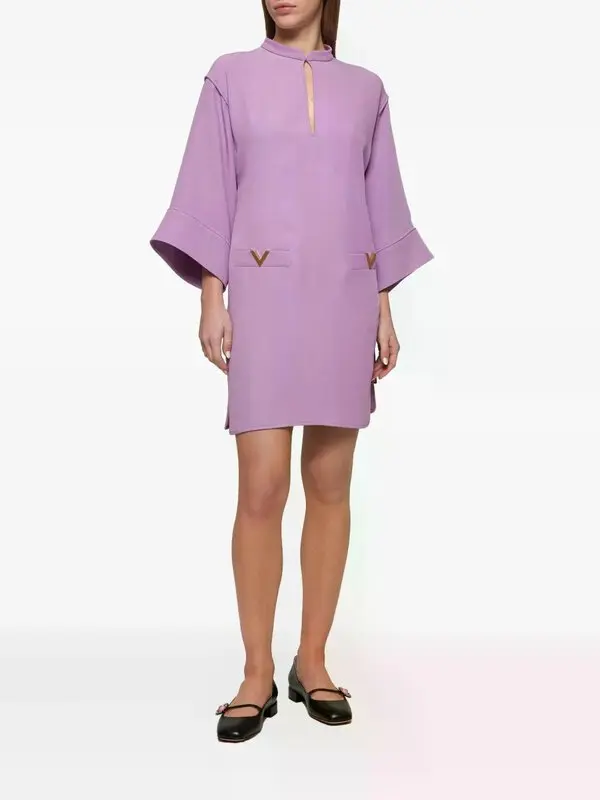 Valentino Garavani Cady Couture Dress - Purple