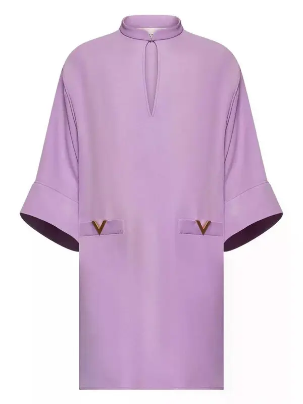 Valentino Garavani Cady Couture Dress - Purple