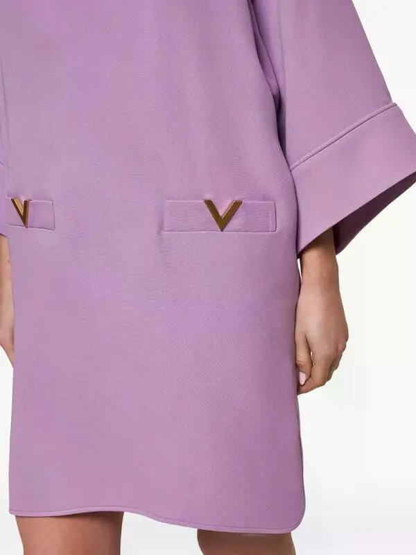 Valentino Garavani Cady Couture Dress - Purple