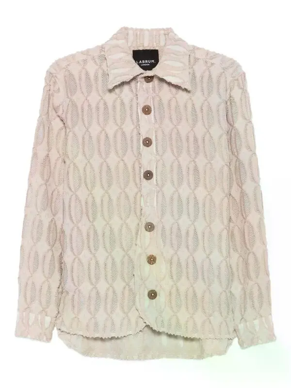 LABRUM Freetown Monogram-pattern Shirt