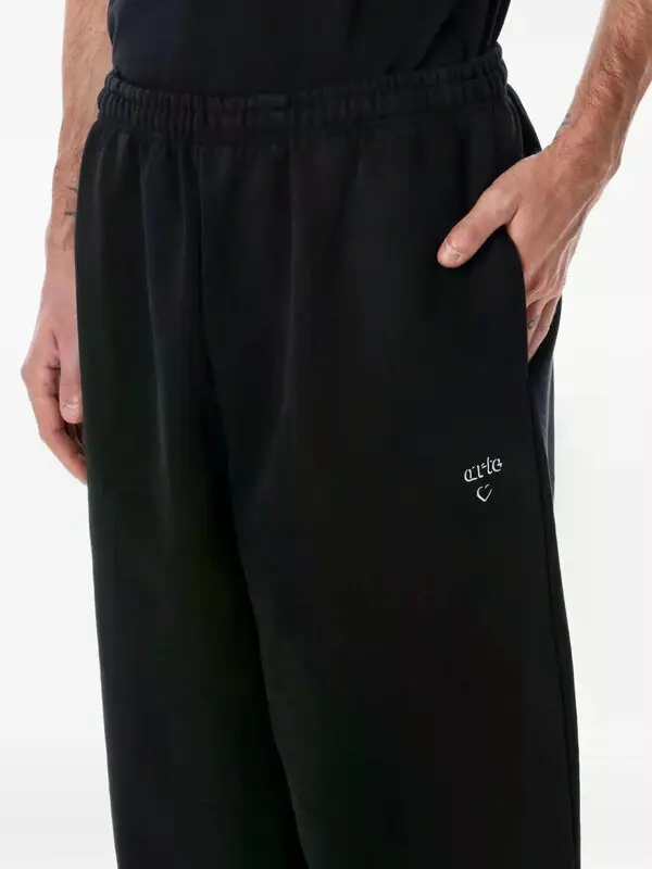 ARTE ANTWERP Logo-print Track Pants - Black