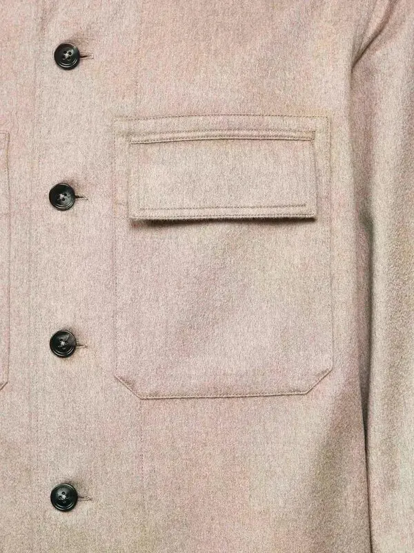 Zegna Chest-pocket Overshirt - Neutrals