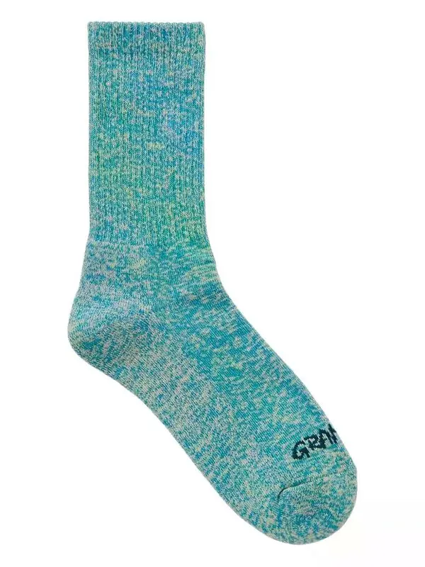 Gramicci Logo Detailing Socks - Blue