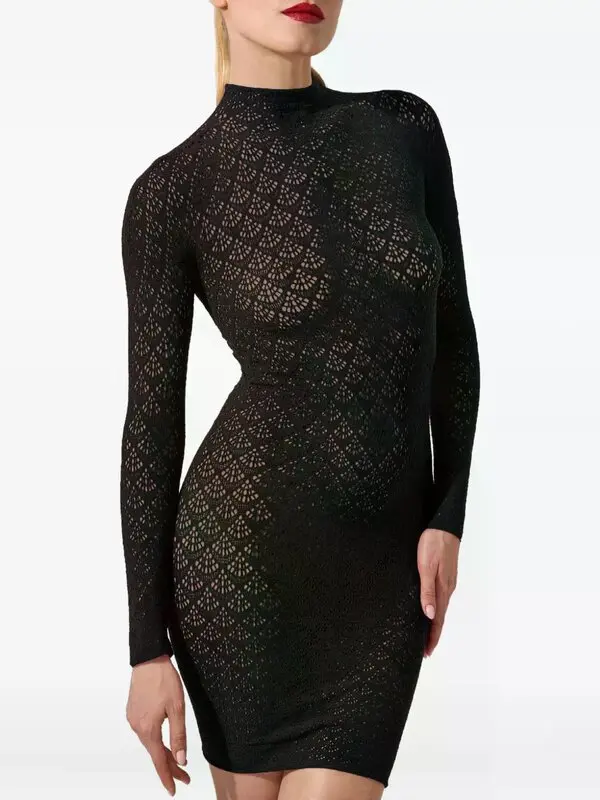 Wolford Mermaid Net Mini Dress