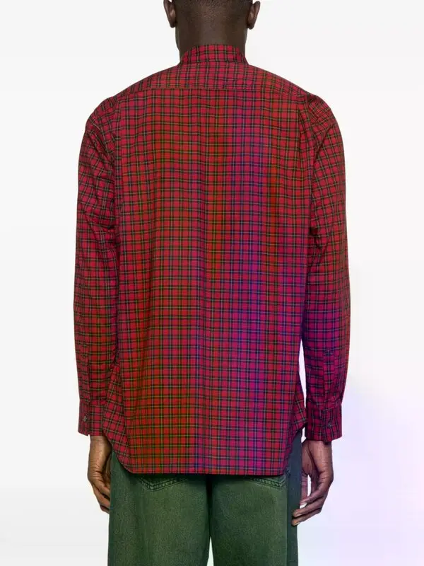 Comme Des Garçons Patchwork Plaid Shirt