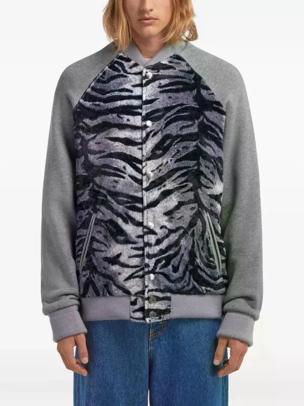 Roberto Cavalli Zebra-print Sweatshirt