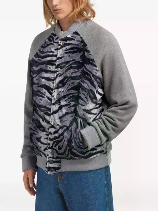 Roberto Cavalli Zebra-print Sweatshirt