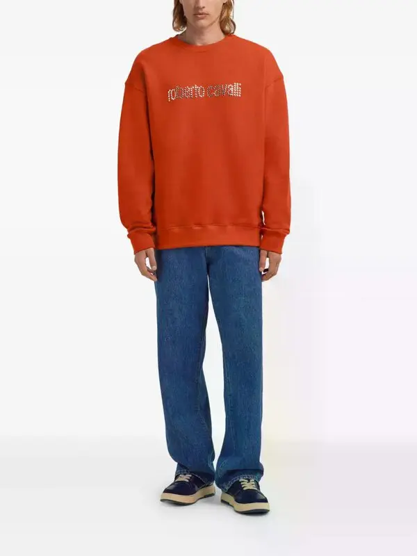 Roberto Cavalli Logo-lettering Sweatshirt