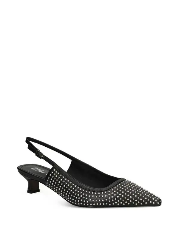 BIBI LOU 35mm Studded Slingback Pumps