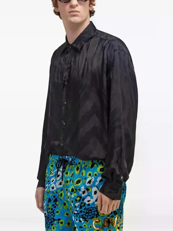 Roberto Cavalli Monogram-print Shirt