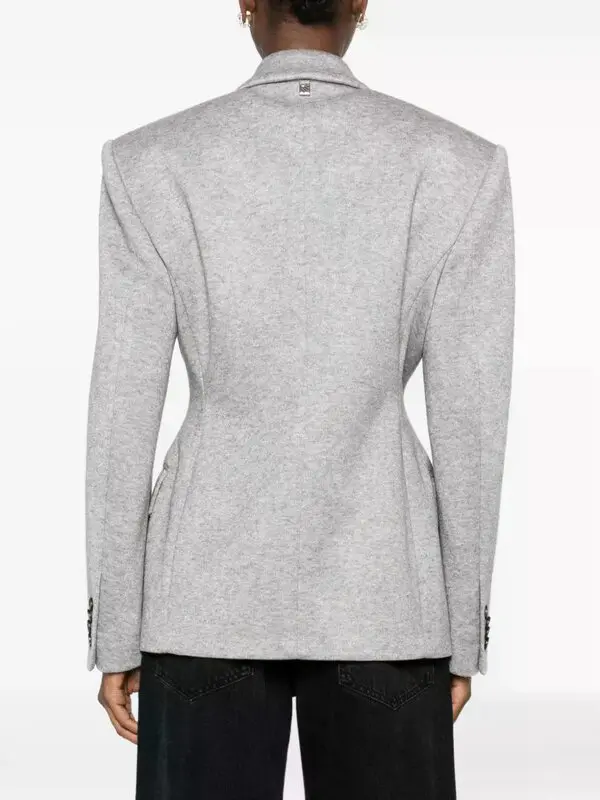 Giuseppe Di Morabito Rose-embellished Double-breasted Blazer