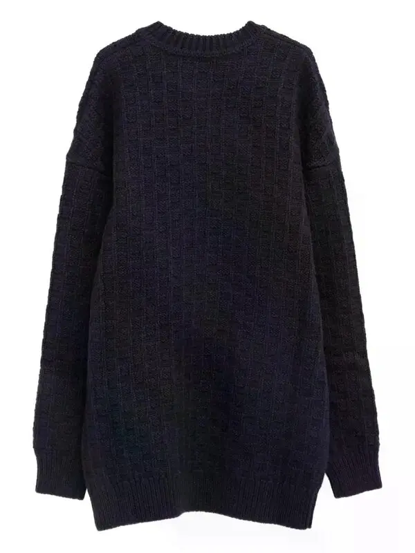 DURAN LANTINK Textured Knit Mini Dress