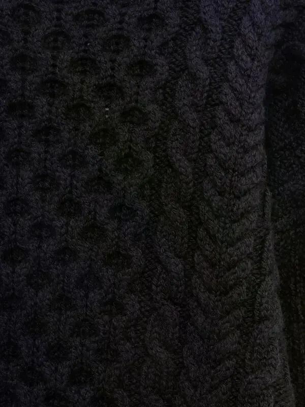 DURAN LANTINK Textured Knit Mini Dress