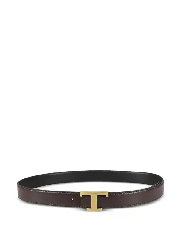 TOD'S T Timeless Reversible Belt - Blue