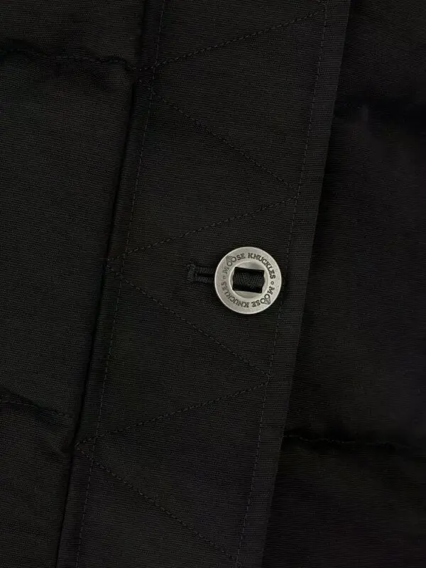 Moose Knuckles Zip Puffer Jacket - Black