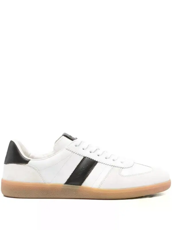 TOM FORD Archer Leather Sneakers - White