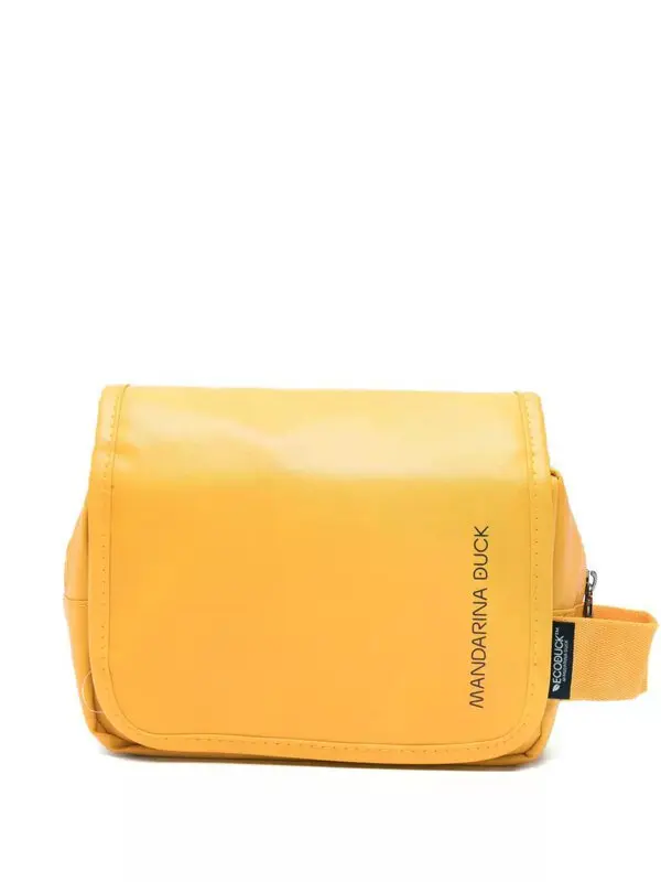 MANDARINA DUCK Coated Wash Bag - Yellow