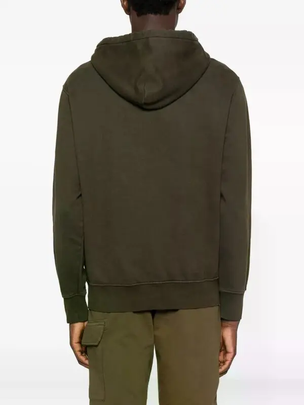C.P. COMPANY Logo-embroidered Hoodie
