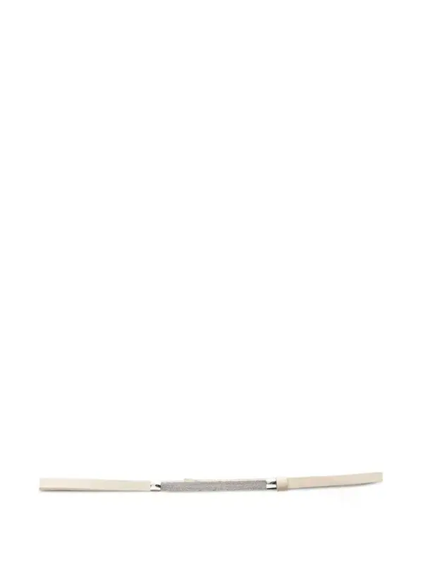 Peserico Leather Belt - Neutrals