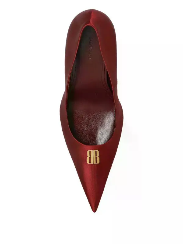 Balenciaga Logo-detail Pumps - Red