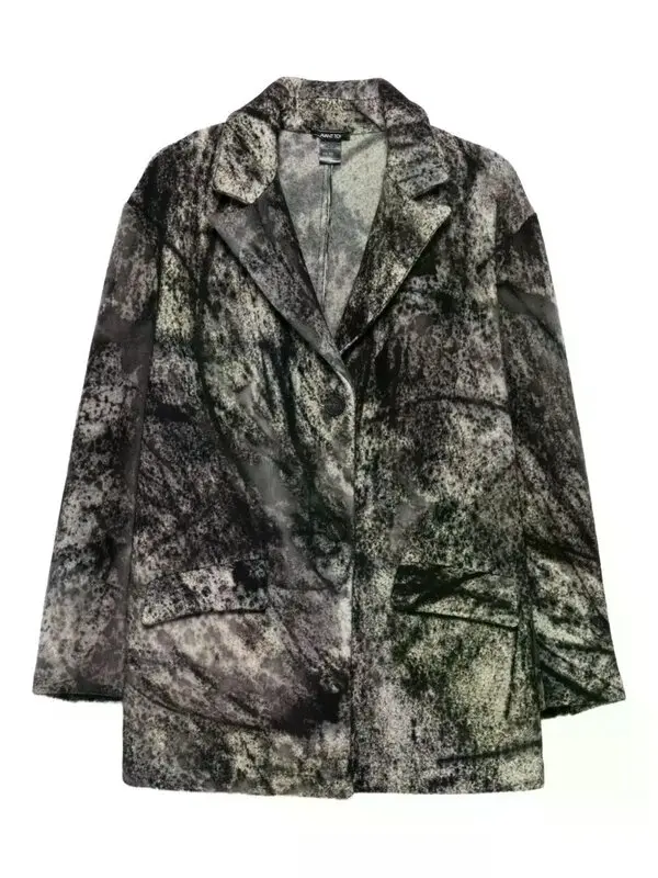 Avant Toi Abstract Pattern Blazer