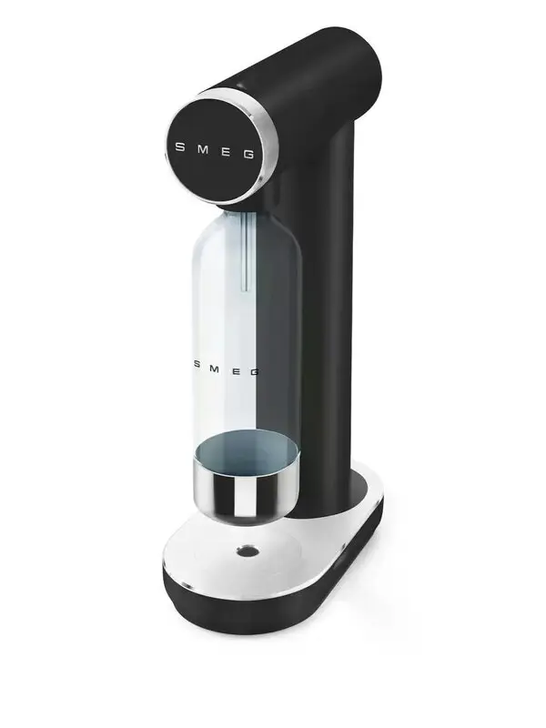 SMEG Logo-print Soda Maker - Black