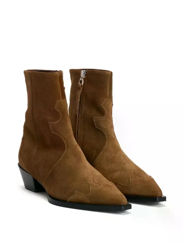 AeydĒ Hester Suede Ankle Boots