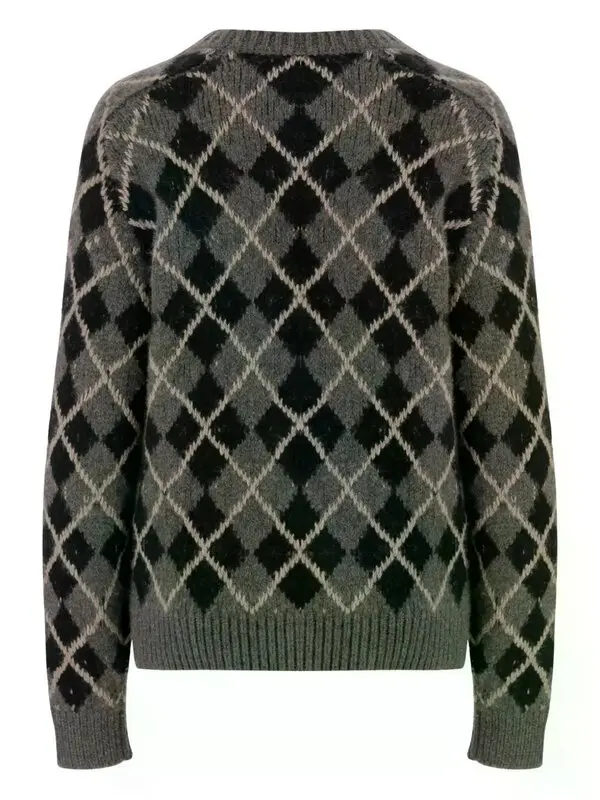 Khaite Geometric Pattern Sweater