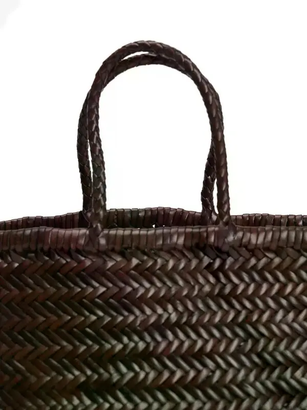Dragon Leather-woven Tote
